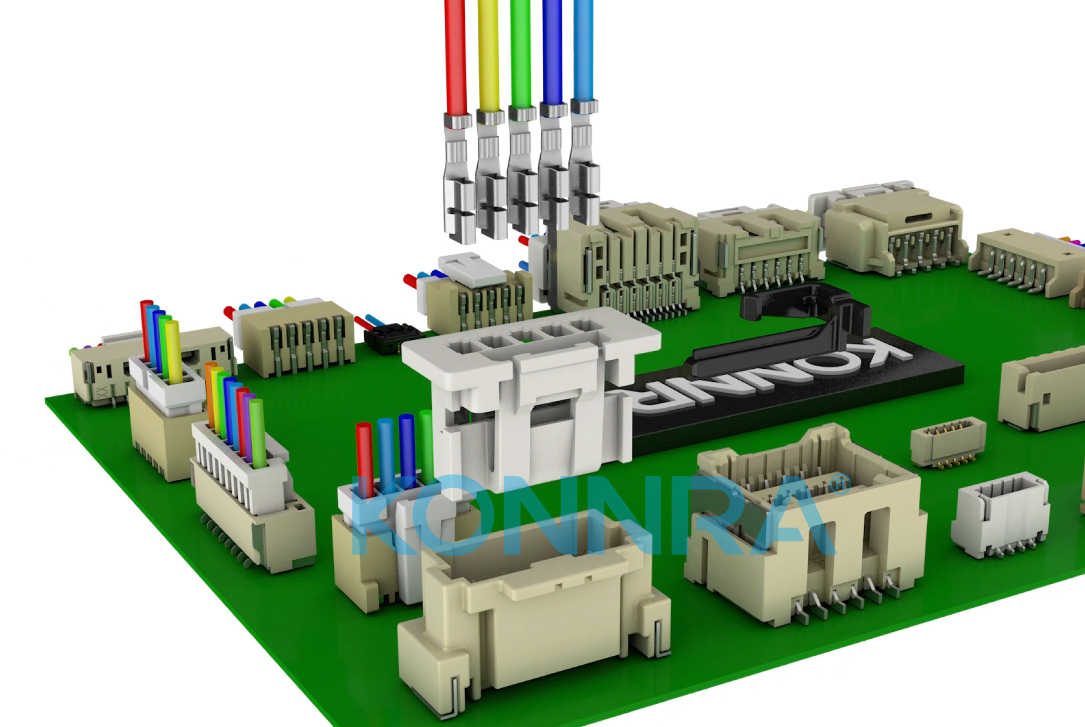 Briefly describe the wiring method of pin connector - KONNRA