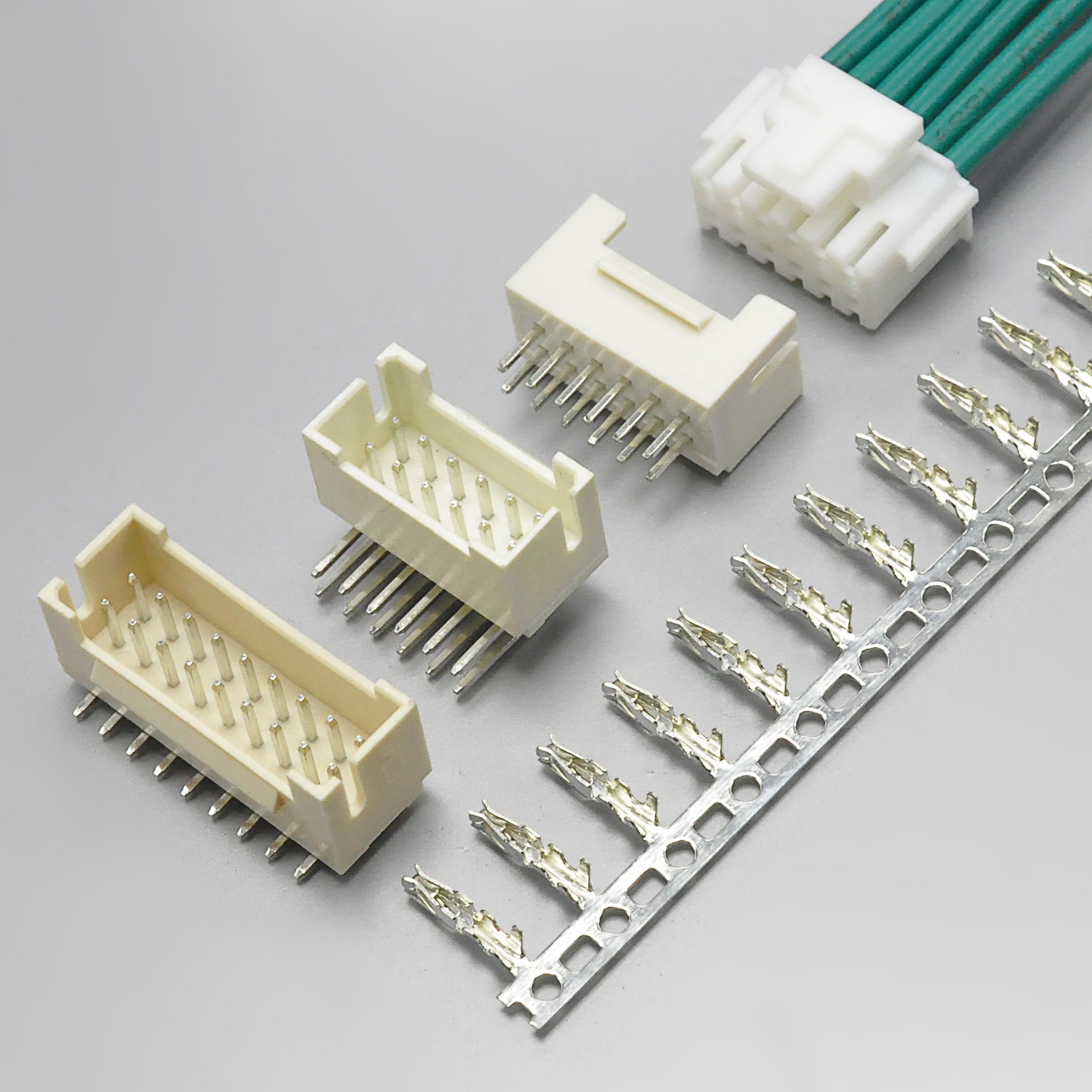 KR2012 Series PHB 2.0 Dual Row Wire to Board Connector with Lock - KONNRA