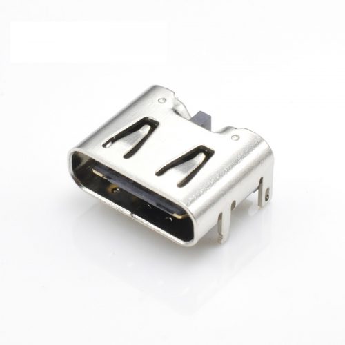 U04S0003R Series Type C 6 Pin Female USB Connector L=6.80 CH1.63 - KONNRA
