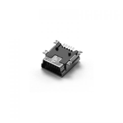 U05S0007R Series Mini USB 5 Pin SMT Right-angle Female Socket USB ...