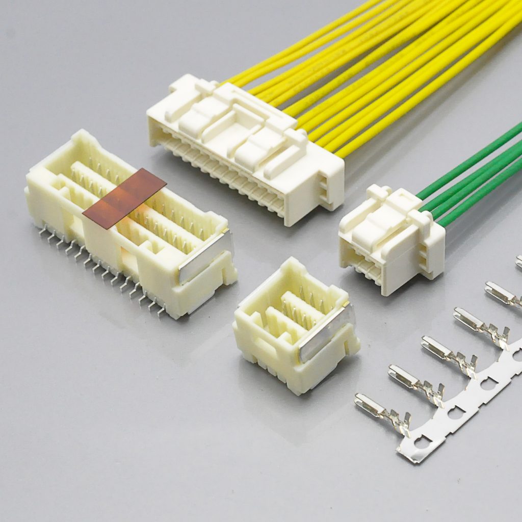 Difference between single row wire-to-board connector and dual row wire ...